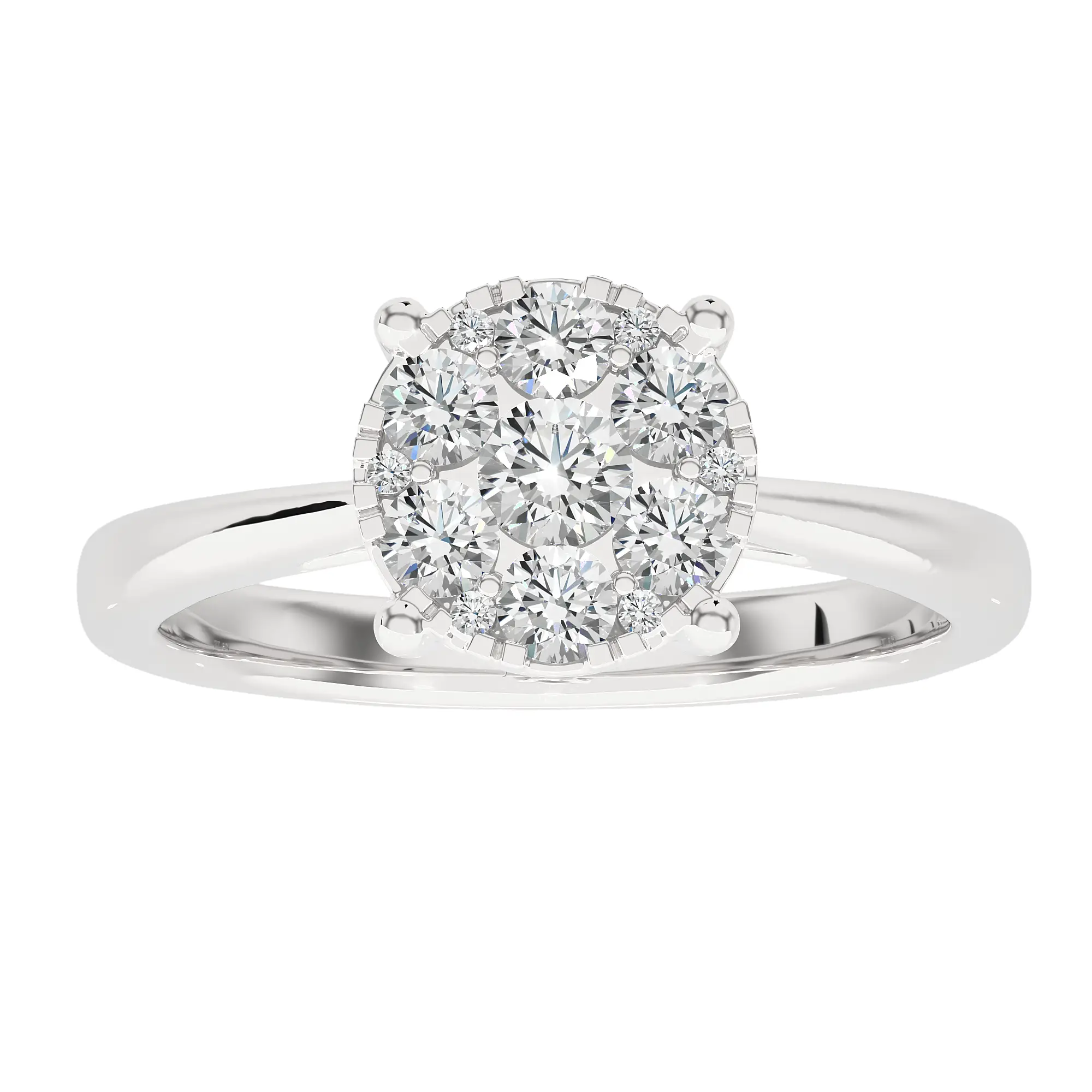 Warren james cluster ring store